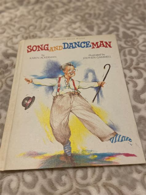 Song And Dance Man Karen Ackerman Caldecott Award Winner 1988 Etsy