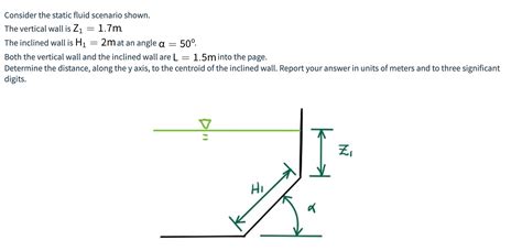 Solved Consider The Static Fluid Scenario Shown The Chegg