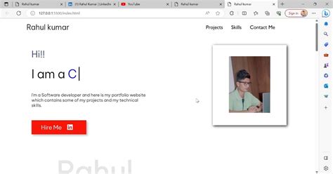 rahul kumar on linkedin connections fullstackdeveloper html css