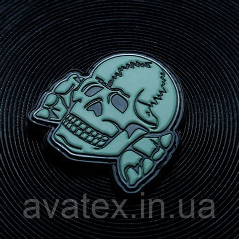 Шеврон Мертвая голова Totenkopf хаккі (ID#2023254592), цена: 215 ...