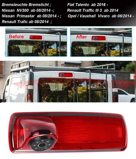 Für Renault Trafic Opel Vivaro Nissan Nv300 Primastar Bremslicht