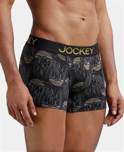 Trunks Jockey Fp 23 Cotton Elastane Stretch Printed Trunk At ₹ 388