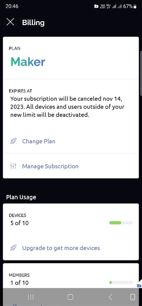 Why My Subscription Will Be Canceled Blynk Blynk Community