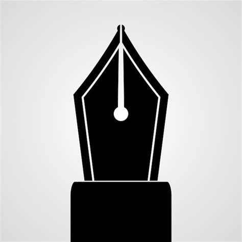 Premium Vector Pen Tool Silhouette