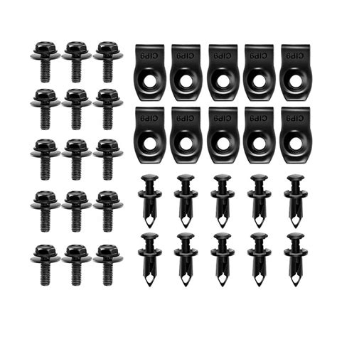 35 Pieces Underhood Splash Shield Body Bolt Bumper Fender Liner Push Retainer Shop Today Get