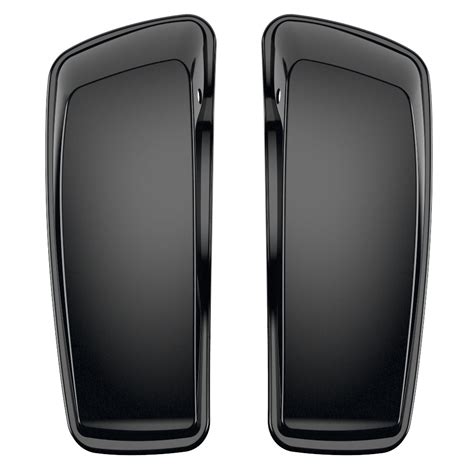 Advanblack Midnight Pearl Standard Normal Stretched Saddlebag Lids For