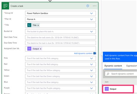 solved planner task from sharepoint list power platform community