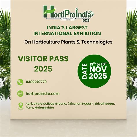 Entry Pass Hortipro India