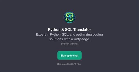 Python And Sql Translator Code Translation Taaft