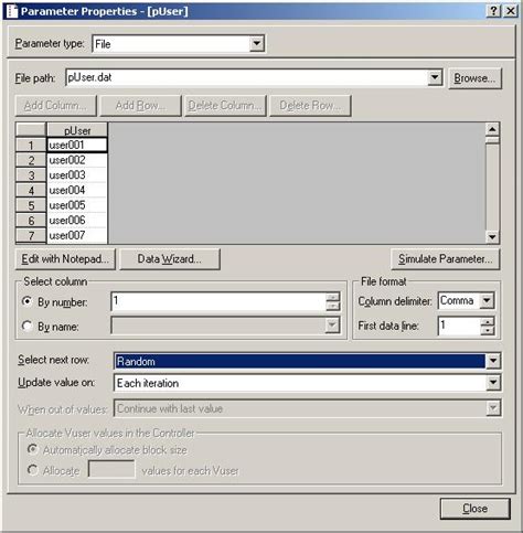 Simulate Parameters In Loadrunner Northway Solutions