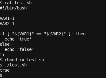 Conditional Testing In Bash If Then Else Elif