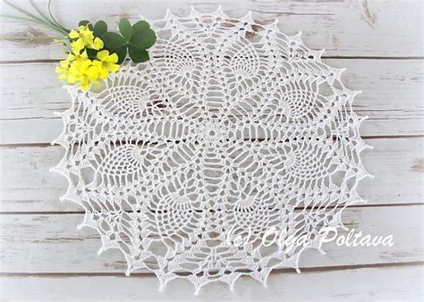 Unique Crochet Doily Patterns — Olga Poltava