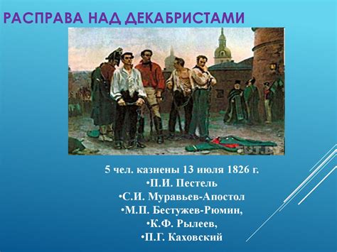 Восстание декабристов - презентация онлайн