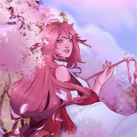 Yae Miko By Zoiia On Deviantart