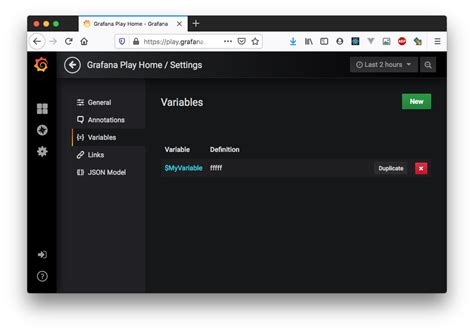 Variables Duplicate Button Looks Like A Tag And Not A Button That You