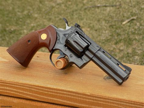 Colt Python Blued Finish Inch Barrel Manufactured