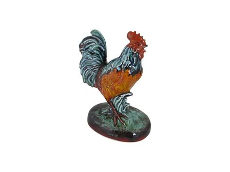 Small Cockerel Figure Anita Harris Art Pottery Stoke Art Pottery