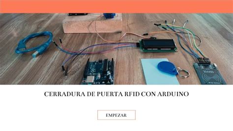 Cerradura De Puerta Rfid Con Arduino