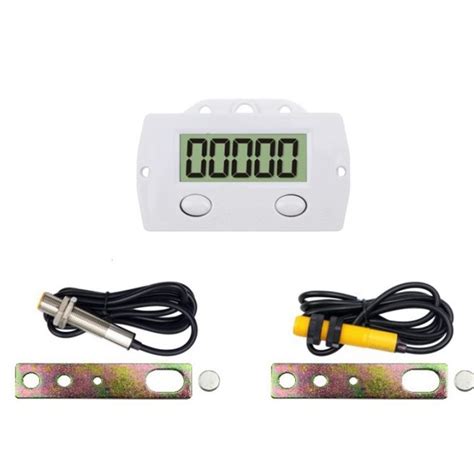 【dtr】 5 Digit Electronic Digital Display Counter Proximity Industrial Magnetic Sensor Switch