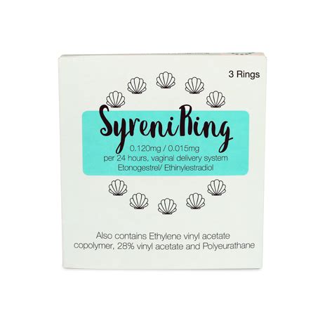 SyreniRing Etonogestrel Ethinyl Estradiol Vaginal Contraceptive Ring Crescent Pharma