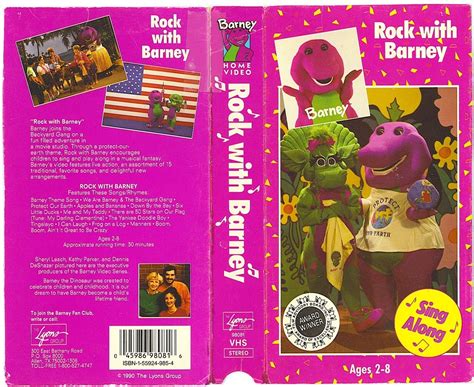 Vhs Tapes Barney At Adam Ball Blog