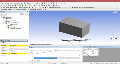 How Can I Apply Two Different Loads One After Other One With Ansys
