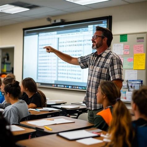 Free Teacher Leading Class Image Education Teacher Classroom