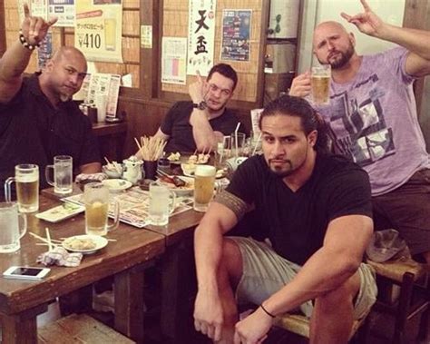 Old School Photo Of Prince Devitt Finn Balor Tama Tonga Karl