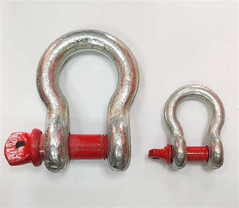 Galvanized Bow Shackle With Capacity Piplodwala Hardware Trading Co