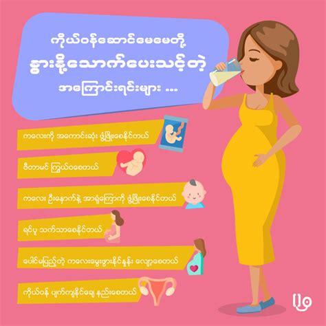 မေမေတို့ နွားနို့သောက်ပေးသင့်တဲ့ အကြောင်းအရင်းက ဘာကြောင့်များလဲ