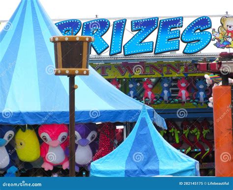 Carnival Games Stock Image Image Of Prizes Playground 282145175
