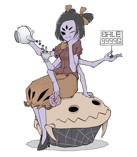 Muffet And Muffet S Pet Undertale Drawn By Peroponesosu Danbooru