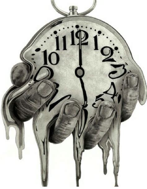 Broken Clock Drawing Clock Drawings Clock Tattoo Clock Tattoo Design