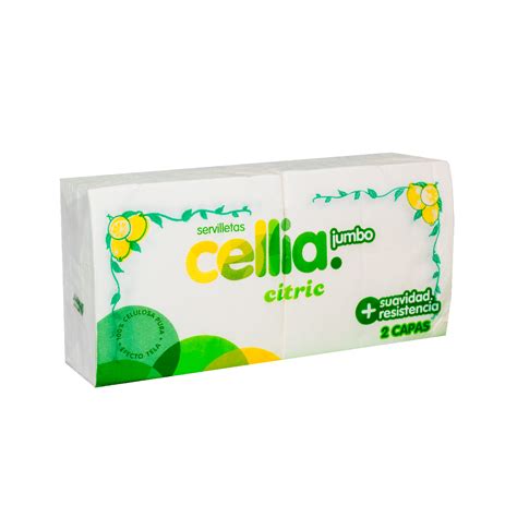 Servilletas Cellia Jumbo Citric 15161l Cellia