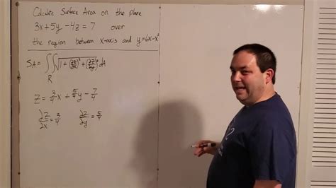 Multivariable Calculus Surface Area Integrals Youtube