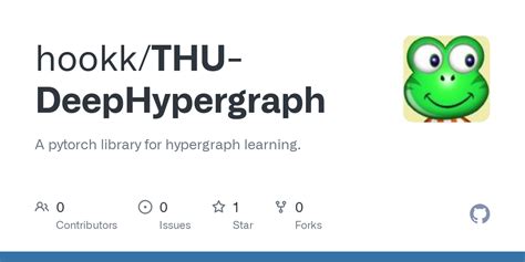Github Hookkthu Deephypergraph A Pytorch Library For Hypergraph