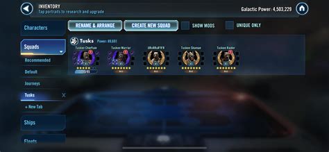 Are The Tuskens Worth It Rswgalaxyofheroes