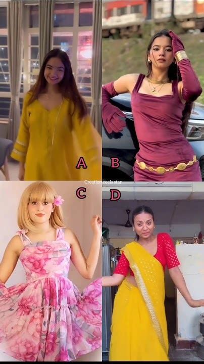 Who Is Best 🤔 Anuska Sen 🆚 Tanu 🆚 Janvi Patel 🆚 Varsa ️ Shorts New