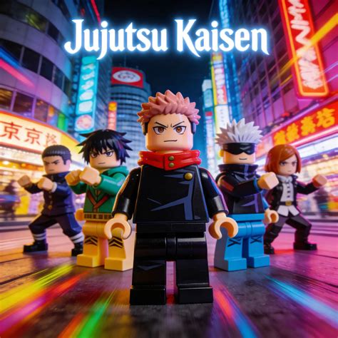 Jujutsu Kaisen Minifigures Lego Compatible Third Party Figures