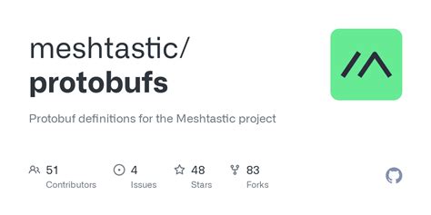 Github Meshtasticprotobufs Protobuf Definitions For The Meshtastic