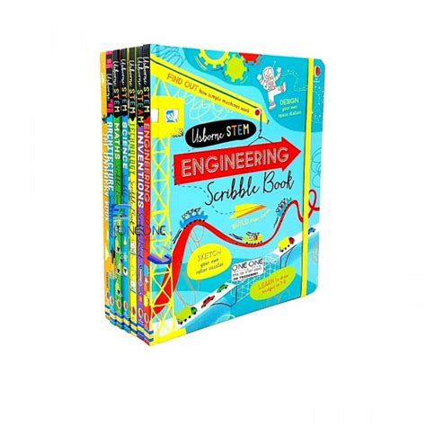 Usborne Stem Scribble Books