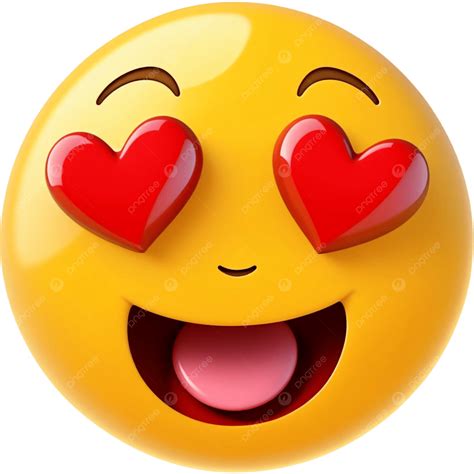 귀여운 사랑 이모티콘 삽화 요소 페이스북 이모티콘 Png 일러스트 및 이미지 에 대한 무료 다운로드 Pngtree