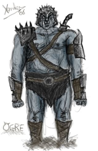 Ogre Concept Art By Xander99 On Deviantart