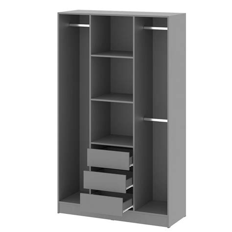 Шкаф 2 ств Энни ШК 1 Графит купить недорого в Белгороде