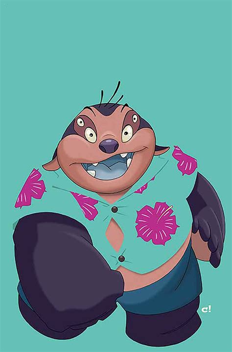 Lilo And Stitch 7 7 Copy Rousseau Color Bleed Virgin Cover Fresh Comics