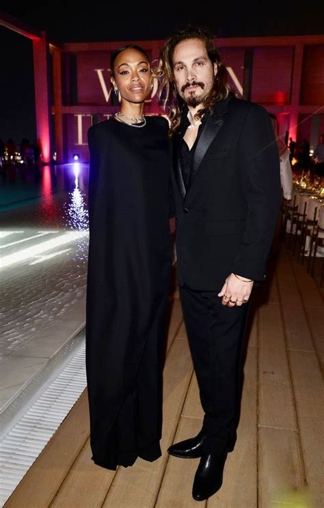 Zoe Saldana And Husband Marco Perego Saldana Red Sea International