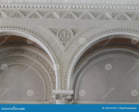 Interior Of Classical Architecture Materials Stock Image Image Of