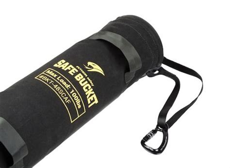 Python Safety Safe Bucket 100lb Load Rated Hook And Loop Canvas 4 Ft