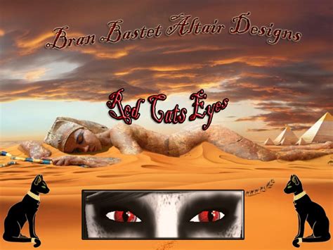 Second Life Marketplace Red Cats Eyes
