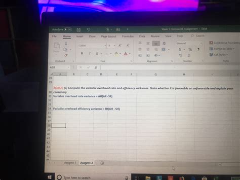solved autosave eoff week 5 homework assignment excel sign